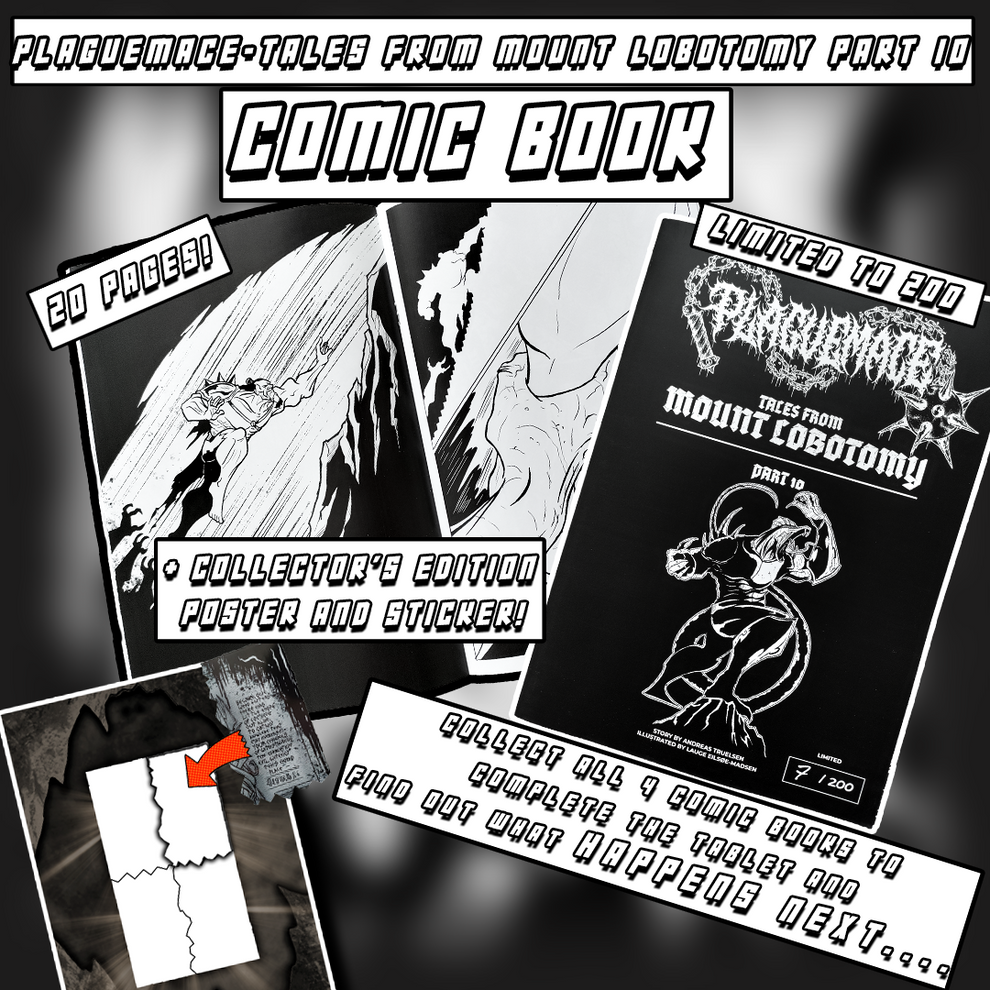 COMIC BOOK - TALES FROM MOUNT LOBOTOMY PT. 10 – Plaguemace